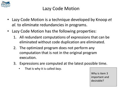 Ppt Partial Redundancy Elimination Powerpoint Presentation Free