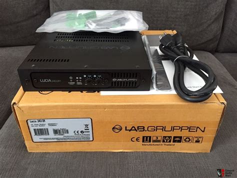 Lab Gruppen LUCIA 240 2M 120w Side 2 Channel Amplifier With DSP Digital