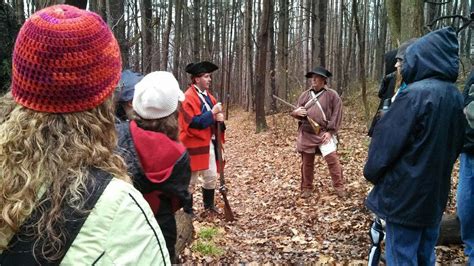 George Washington And Christopher Gist At Jennings Environmental Education Center