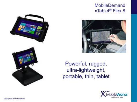 Mobiledemand Xtablet Flex 8 Tablet Pc Ppt