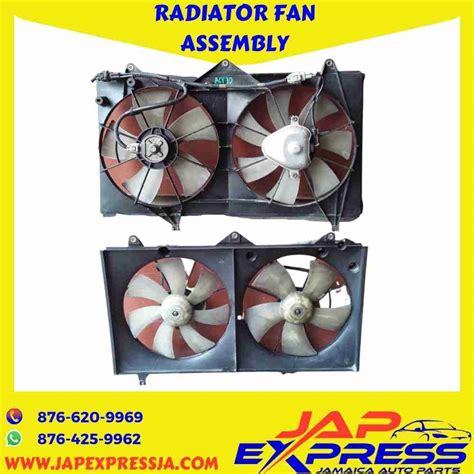 Radiator Fan Assembly Toyota Camry Acv30 2002 2006 Jamaica Auto Parts