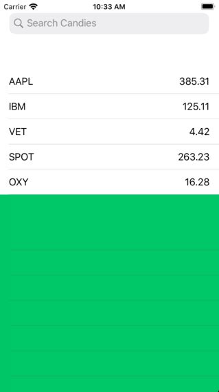 Ios Hide Searchcontroller Again After Scrolling Down Stack Overflow