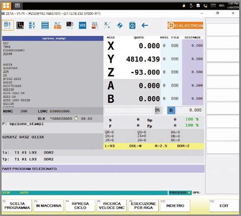 Interface Software Selca® Delectron Programming Development Control
