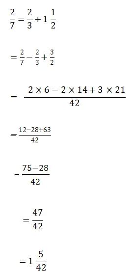 For Class 6 Maths Chapter 1 Simplification Vulgar Fraction Examples