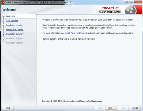 SOA Integrations Oracle SOA Suite 12c 12 2 1 Installation For Windows