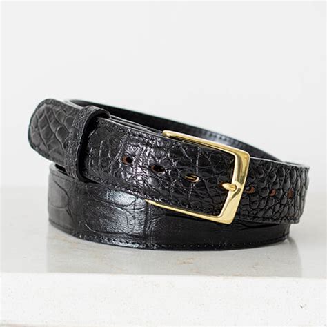 Diy Belt Maintenance Keep Your Genuine Alligator Belt Looking New Taza Leather