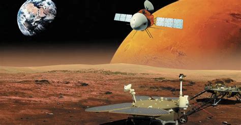 Chinas First Mars Mission Tianwen 1 Unveils Its Lander And Rover Pandaily