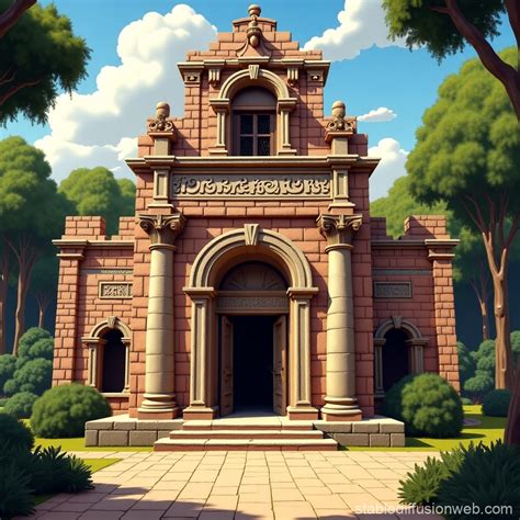 Calmecac Azteca Escola Nobles Stable Diffusion Online
