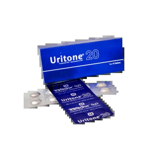 Uritone 20 Tablet 30 Pcs Online Pharmacy Bd