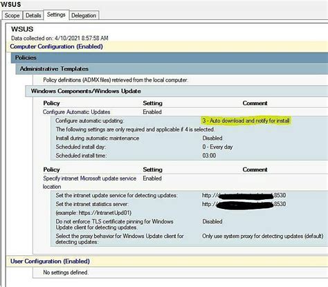 Windows 10 Not Installing Updates From Wsus Windows Spiceworks Community