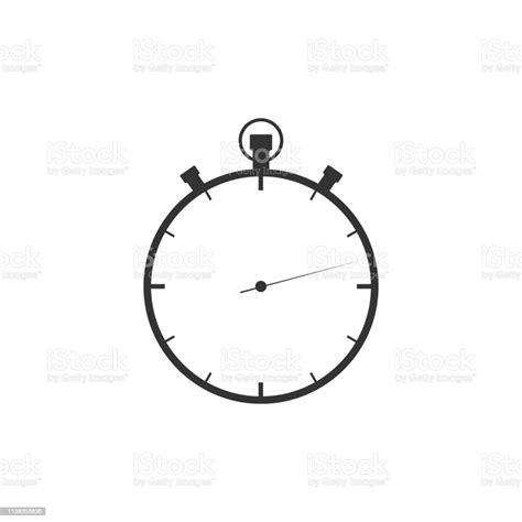 스톱 워치 아이콘 절연 시간 타이머 기호입니다 평면 디자인입니다 벡터 일러스트 2 위 상 종류에 대한 스톡 벡터 아트 및 기타 이미지 2 위 상 종류 경쟁 계시기