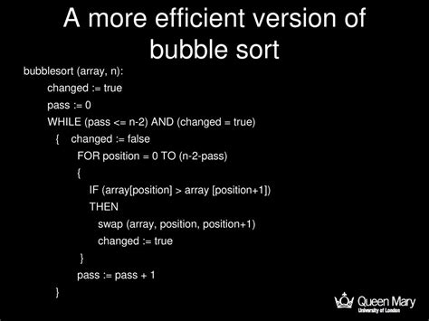 Bubblesort