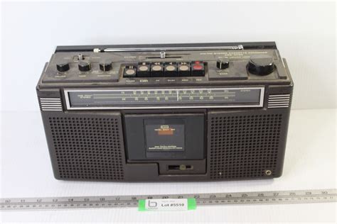 Am Fm Stereo Cassette Recorder Pause Button Is Stuck Down Untested