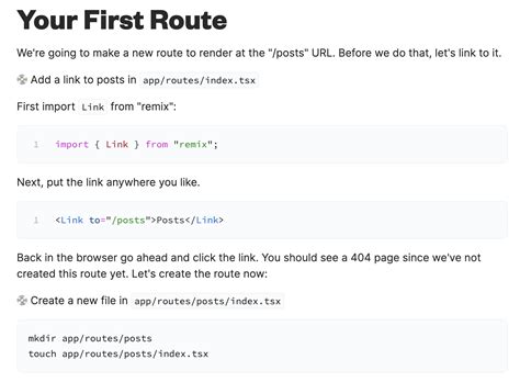 Bug Error On The Getting Started Tutorial For Post Route Issue Remix Run Remix GitHub