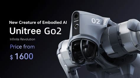 Unitree Go 2 недорогий робот собака з розширеними функціями Техно