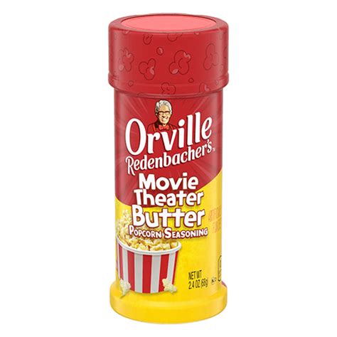 Movie Theater Butter Flavored Popcorn Seasoning Orville Redenbachers