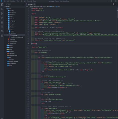 Tutorial Codeigniter 4 Membuat Layout Template Di Codeigniter 4