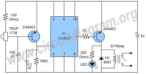 Remote Control Switch Circuit
