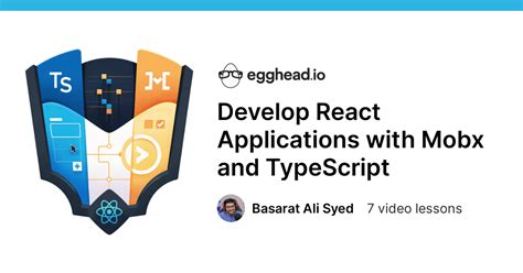 Online Course Develop React Applications With Mobx And Typescript From