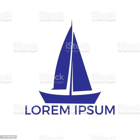 요트 로고 디자인 요트 클럽 또는 요트 스포츠 팀 벡터 로고 디자인 로고에 대한 스톡 벡터 아트 및 기타 이미지 로고 범선 레크리에이션 선박 Regatta Istock