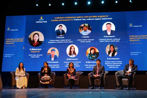 СОЁЛЫН САЛБАРЫНХАН ШИНЭ СЭРГЭЛТИЙН БОДЛОГОО ХЭЛЭЛЦЛЭЭ