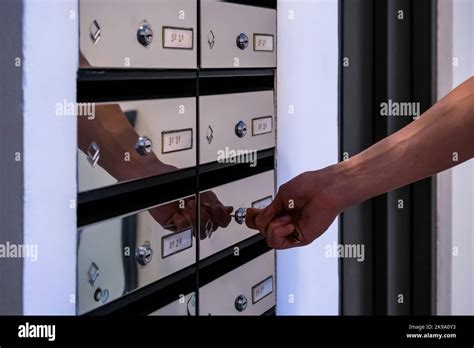 Mailbox Unit Hi Res Stock Photography And Images Alamy