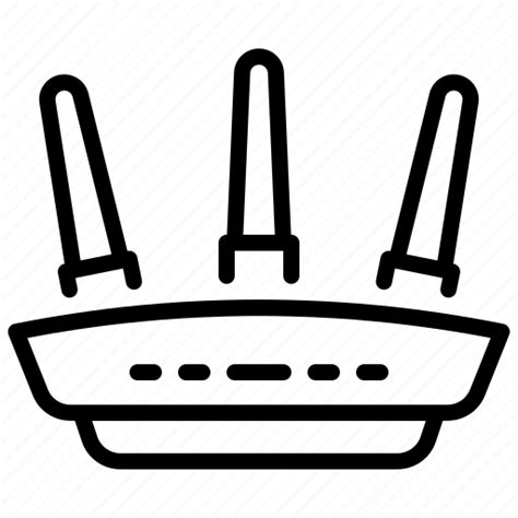 Router Modem Antenna Signal Icon Download On Iconfinder