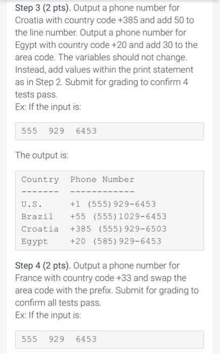 Solved Program Specifications Write A Program To Input A