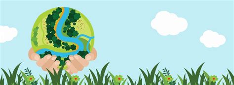 Protect Earth Fresh Banner Poster Background Earth Day Nature