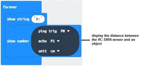 Control The HC SR04 Ultrasonic Sensor Using Micro Bit Board