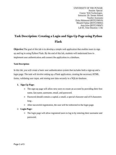 Weblab05 Pdf Login User Computing