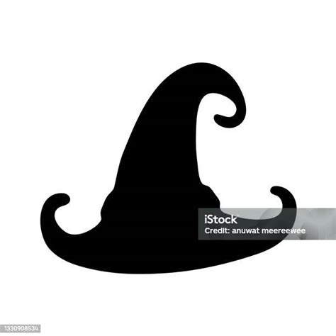 마녀 마법 모자 벡터 마녀 모자 요소 실루엣 할로윈 파티 장식 10월에 대한 스톡 벡터 아트 및 기타 이미지 10월 개인 장식품 다양 Istock