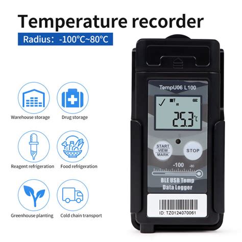 Usb Temp Sensor Freezer Ultra Low Temperature Data Logger Lazada Ph