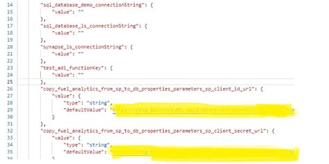 Azure Synapse Deployment Override Template Paramters Microsoft Qanda