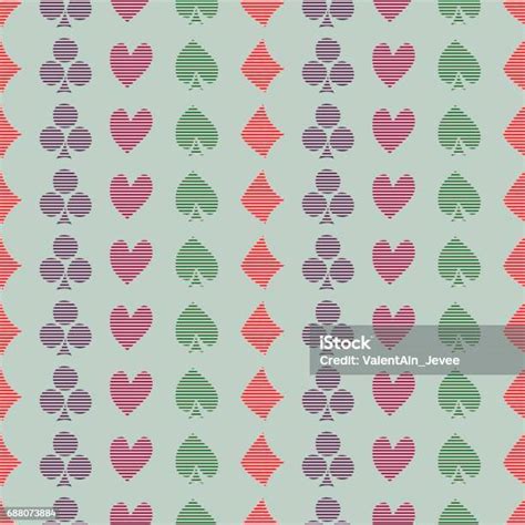 원활한 벡터 패턴 연주회 카드의 아이콘입니다 손으로 그린 기호 배경입니다 장식 반복 장식입니다 일련의 게임 및 도박 원활한 벡터 패턴 가능성에 대한 스톡 벡터 아트 및 기타