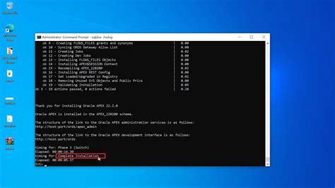 What Is New In Tech World How To Install Oracle Apex 222 Database