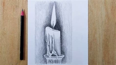How To Draw A Candle