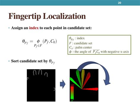 Ppt A Fast And Robust Fingertips Tracking Algorithm For Vision Based
