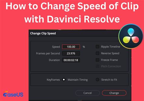 how to speed up playback in davinci resolve [run faster]⚡️