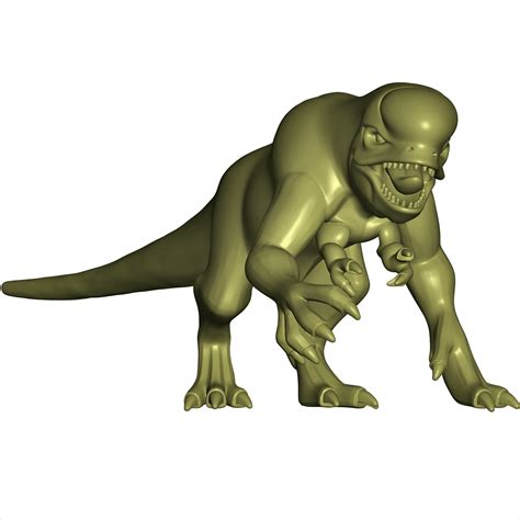 🗺️ D Rex Jurassic World Rebirth・ Stl File For 3d Printing・cults