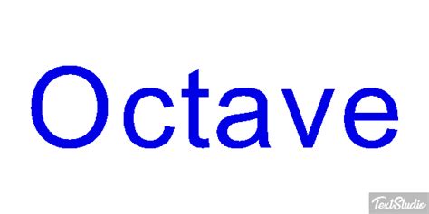 Octave Name Animated  Logo Designs