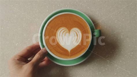 하트 사랑 감성 카페라떼 아트 사진이미지일러스트캘리그라피 Slowi작가