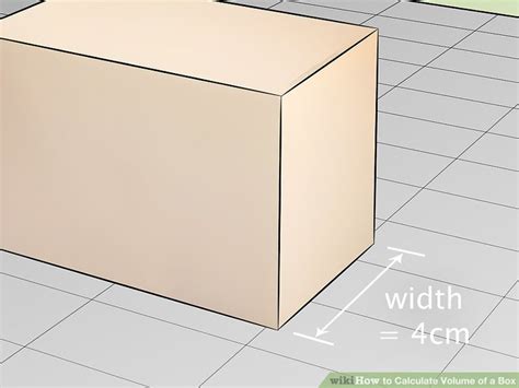 3 Ways To Calculate Volume Of A Box Wikihow