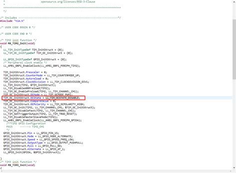 Ll Library Stm32 Output Compare Preload Pwm Settin Stmicroelectronics Community