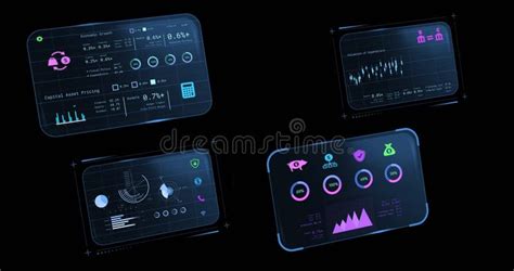 Digital Financial Dashboards Displaying Data Analytics And Growth