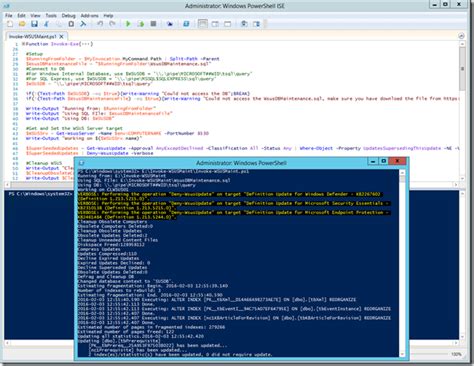 Working In The Datacenter Keeping Wsus Happy Using Powershell The Deployment Bunny