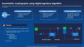 Asymmetric Cryptography Using Digital Signature Algorithm Encryption For Data Privacy In Digital