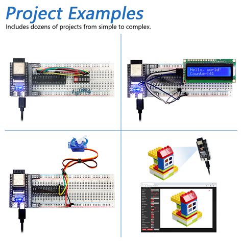 Freenove Super Starter Kit For Esp32 S3 Esp32 S3 Cam Camera Wi Fi Blue