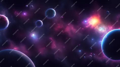 Premium Photo Equirectangular Projection Environment Map Space Background With Nebula And Stars