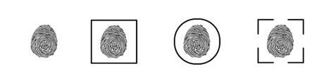 Premium Vector Set Of Fingerprints The Concept Of Identification
